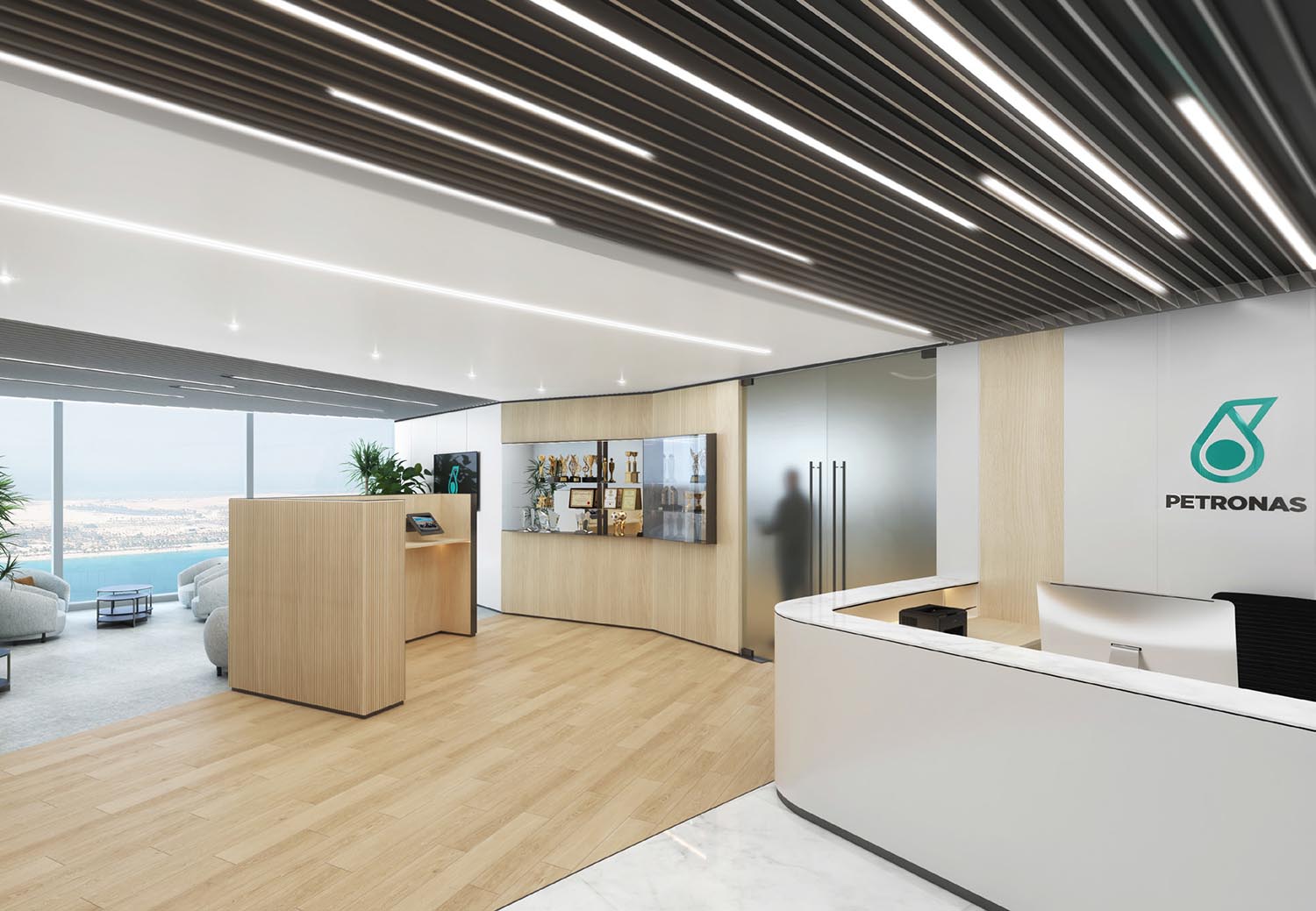 Petronas HQ in Landmark Tower